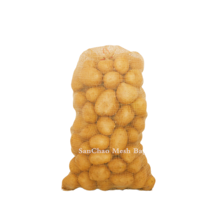 Linen-Textured Circular Potato Mesh Bag from China manufacturer - SanChao